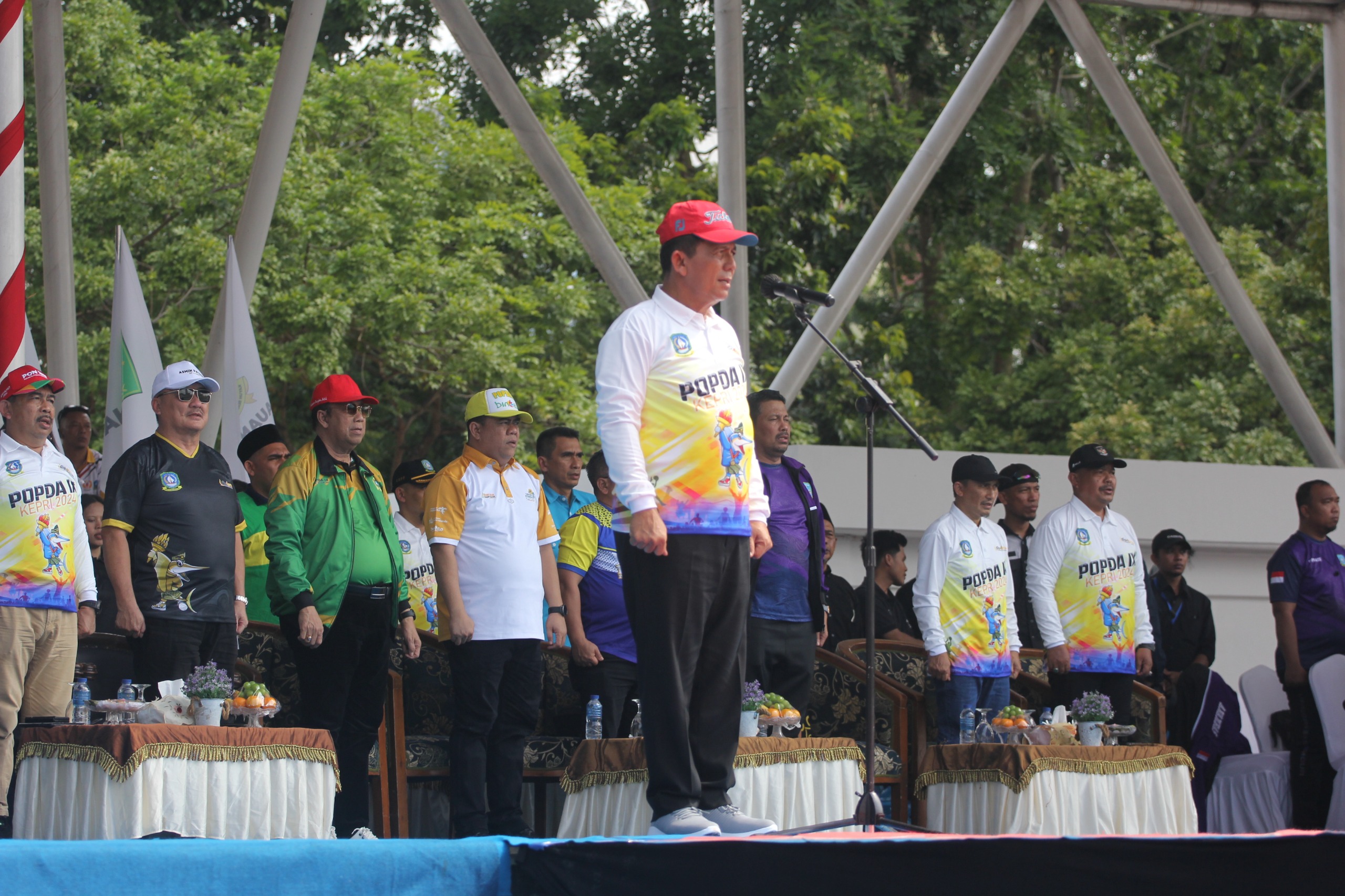 Pembukaan POPDA IX Kepulauan Riau 2024 - Dinas Kepemudaan Dan Olahraga