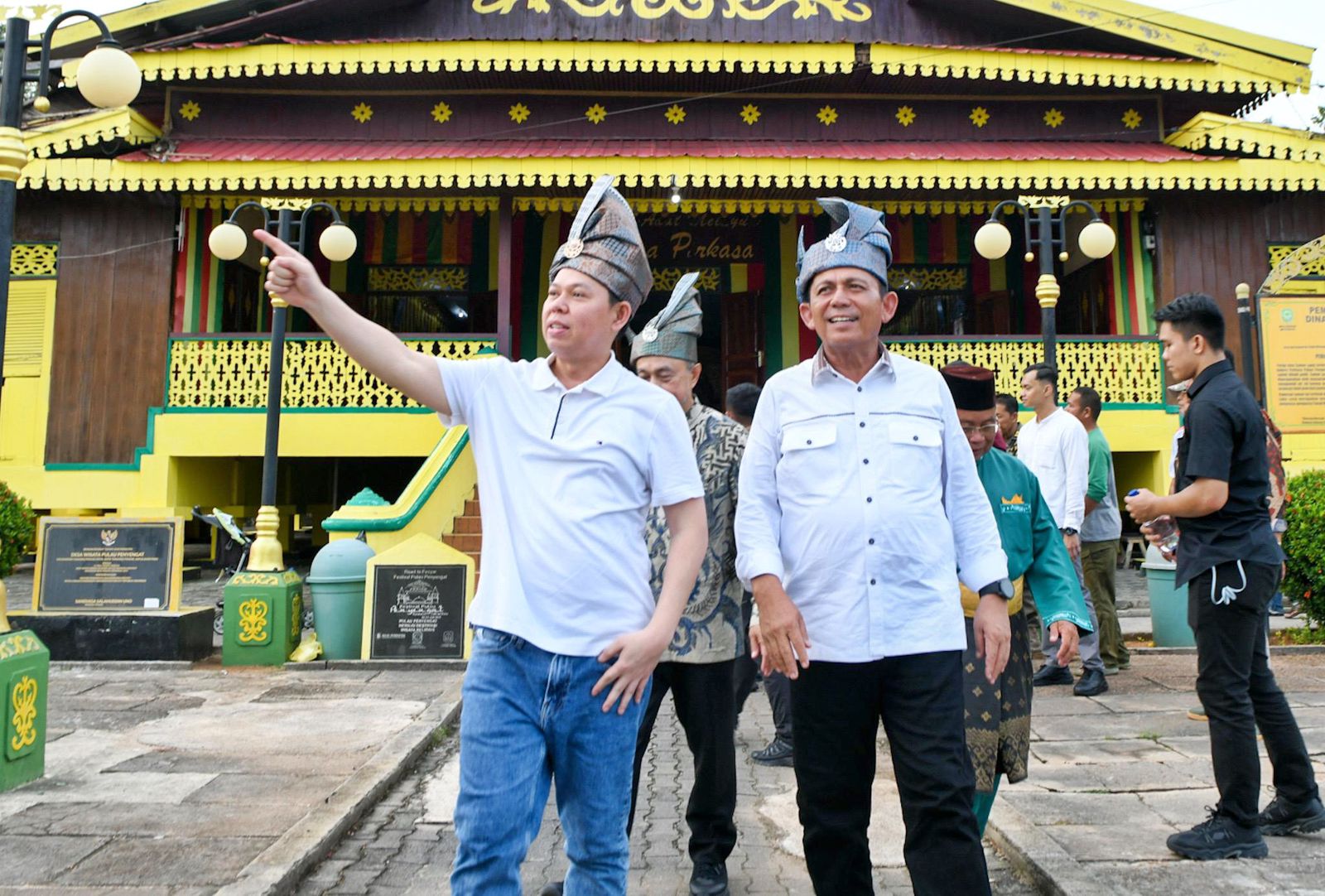 Gubernur Kepri Sambut Ketua dan Wakil Ketua DPD RI, Ajak Ziarah ke ...