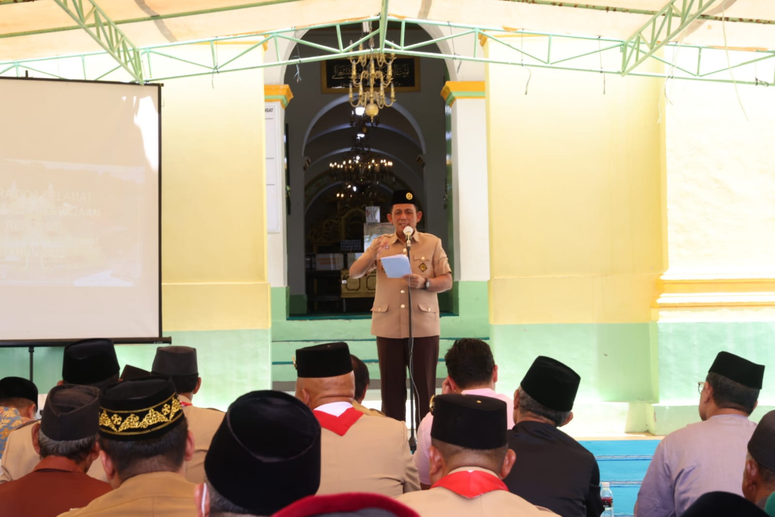 Doa Bersama Tanda Dimulainya Revitalisasi Masjid Raya Sultan Riau ...